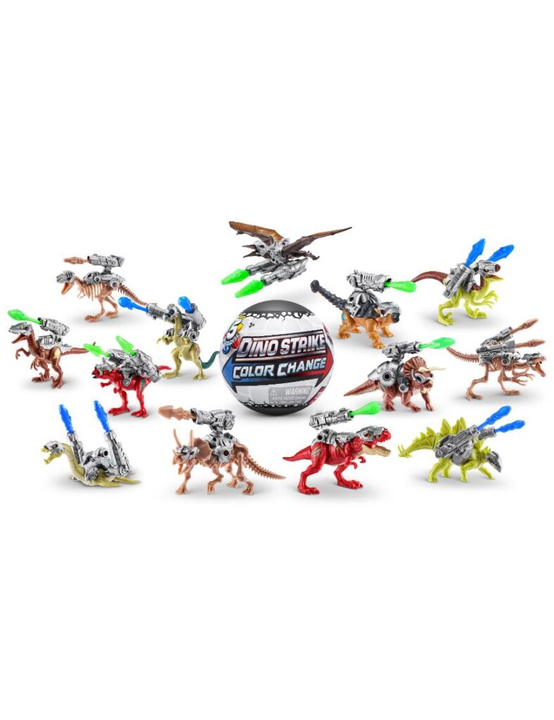 5 Surprise - Dino Strike Hunt Serie 5 Color Change - Planetoys