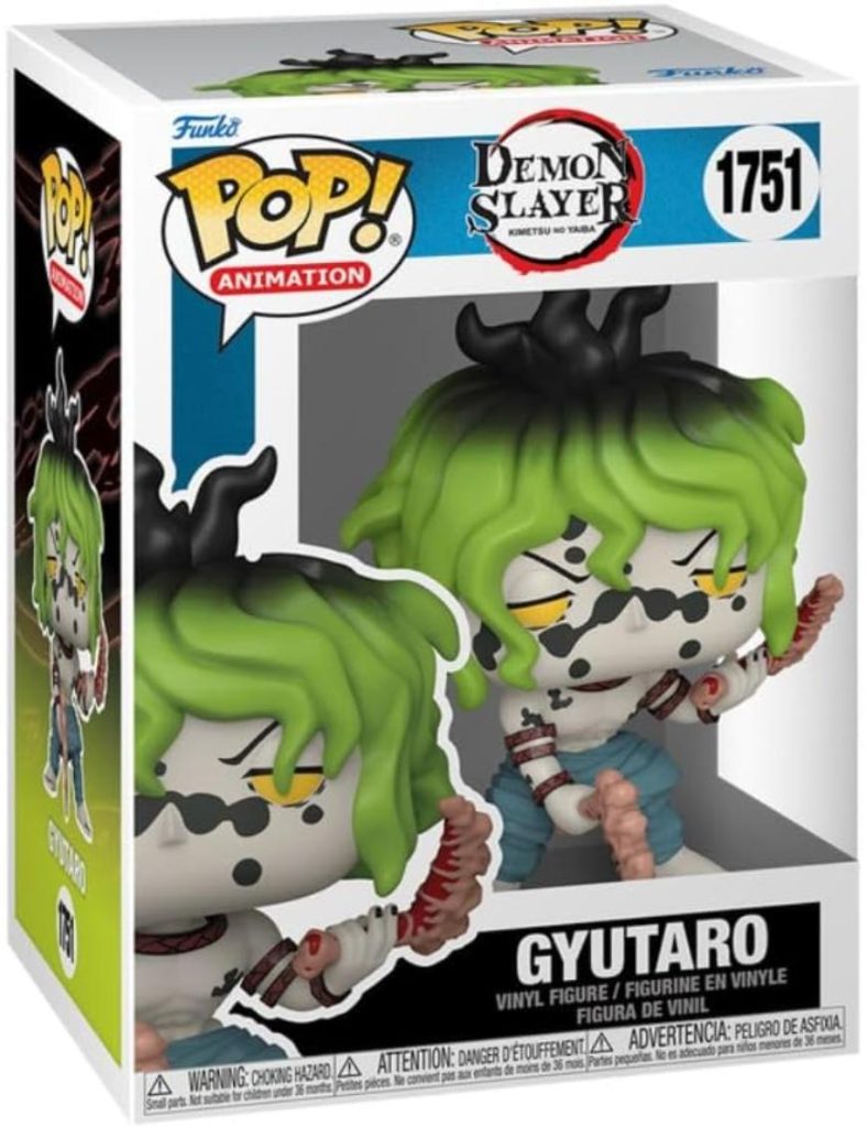 Muñeco Funko Pop Animation Kimetsu no Yaiba Gyutaro 1751 - Planetoys